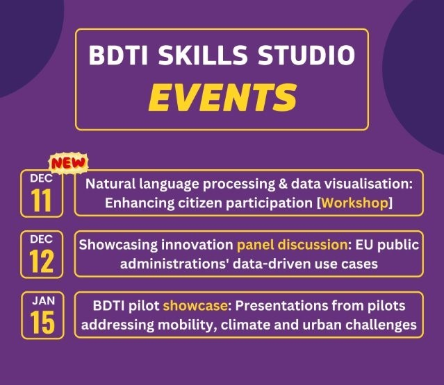 EC DIGIT: "Skills Studio from Big Data Test Infrastructure i ...